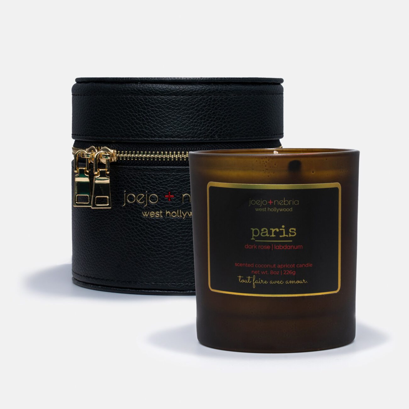 Paris-Scented Coconut Wax Candle - Joejo + Nebria Candles